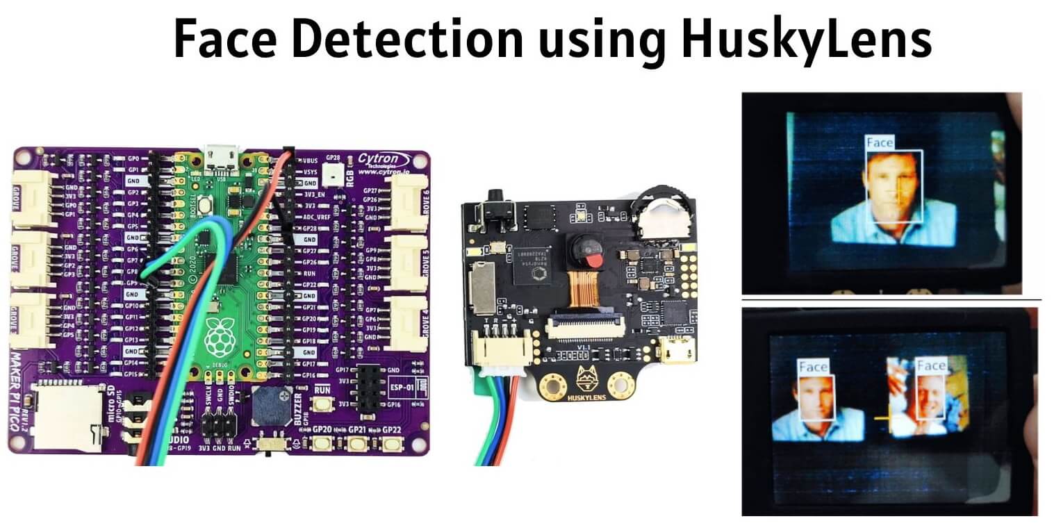 Face Detection using HuskyLens